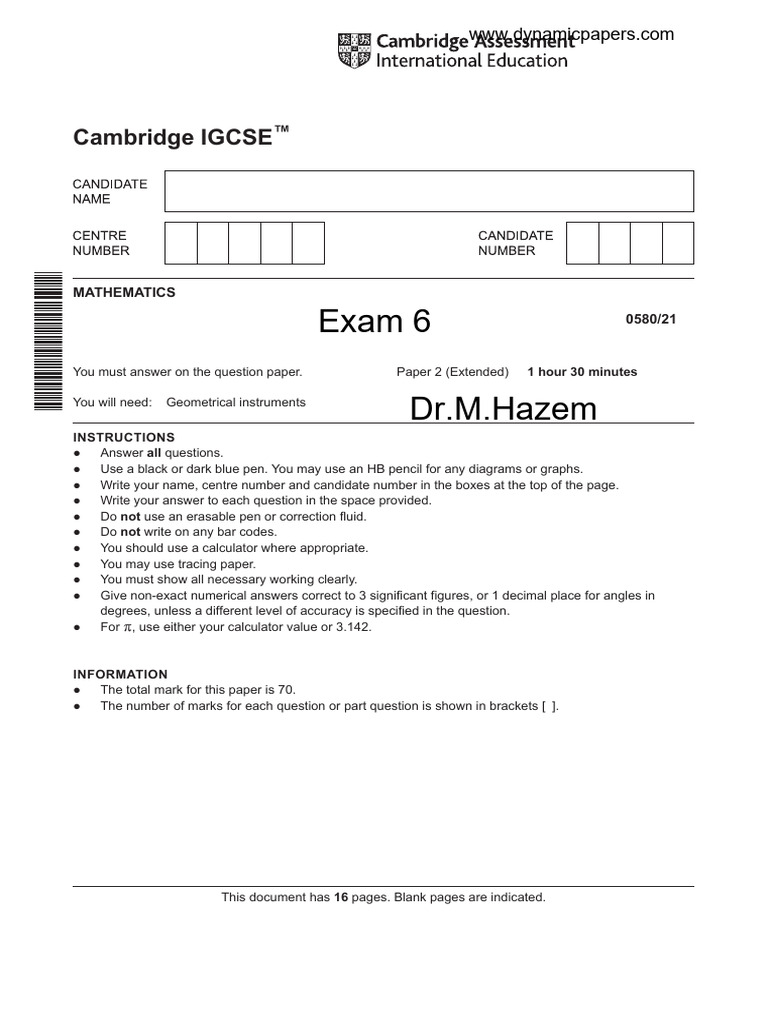 Exam 1 P2 Practice Exam-Without Exam Year | PDF