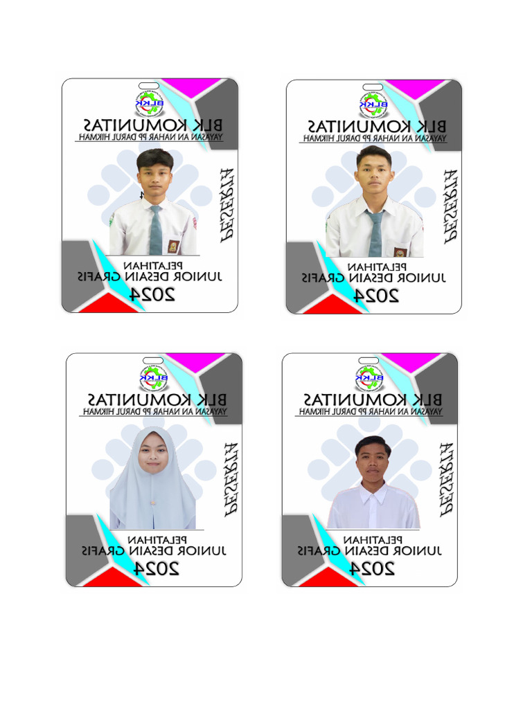 Id Card Peserta 2024 | PDF
