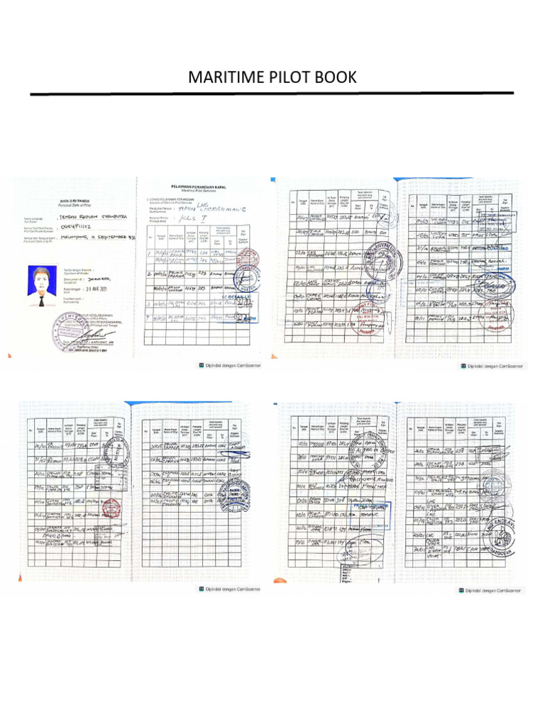 MARITIME PILOT BOOK | PDF