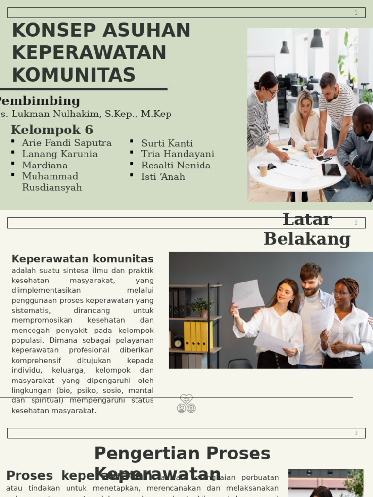 Konsep Asuhan Keperawatan Komunitas | PDF
