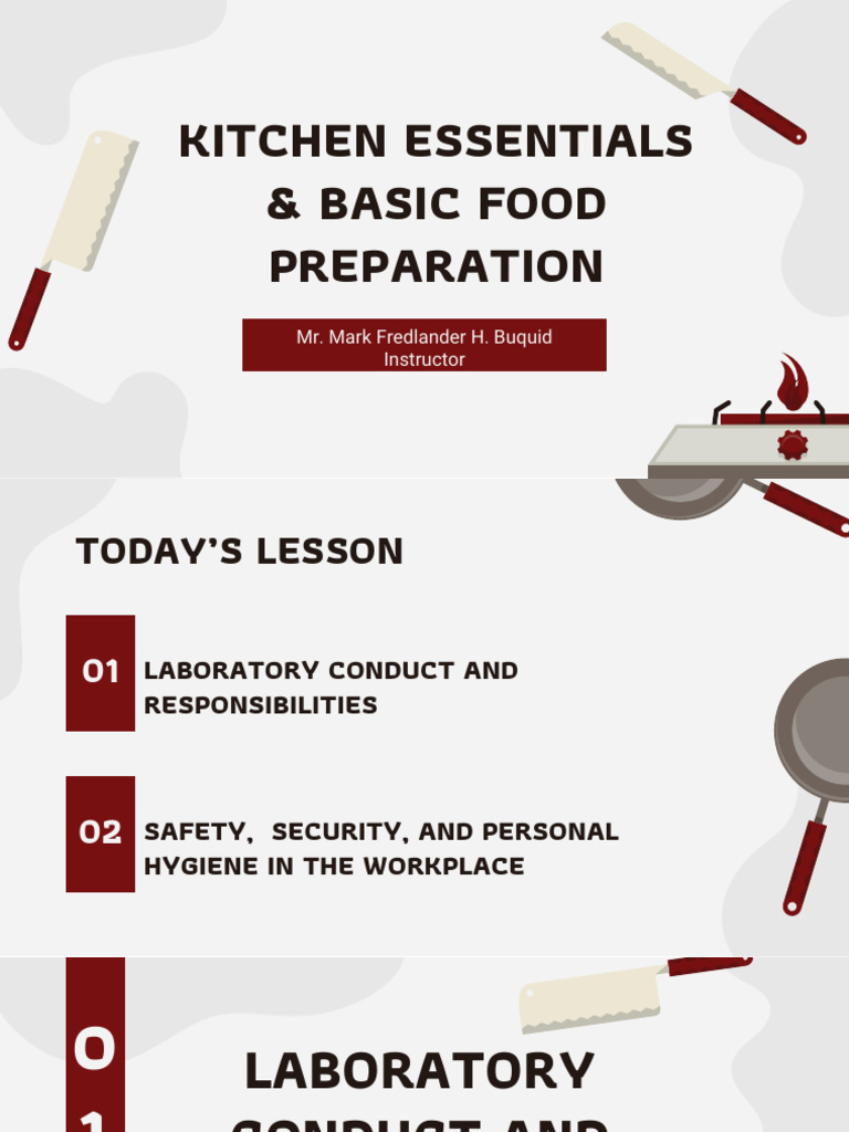 Kitchen Essentials | PDF