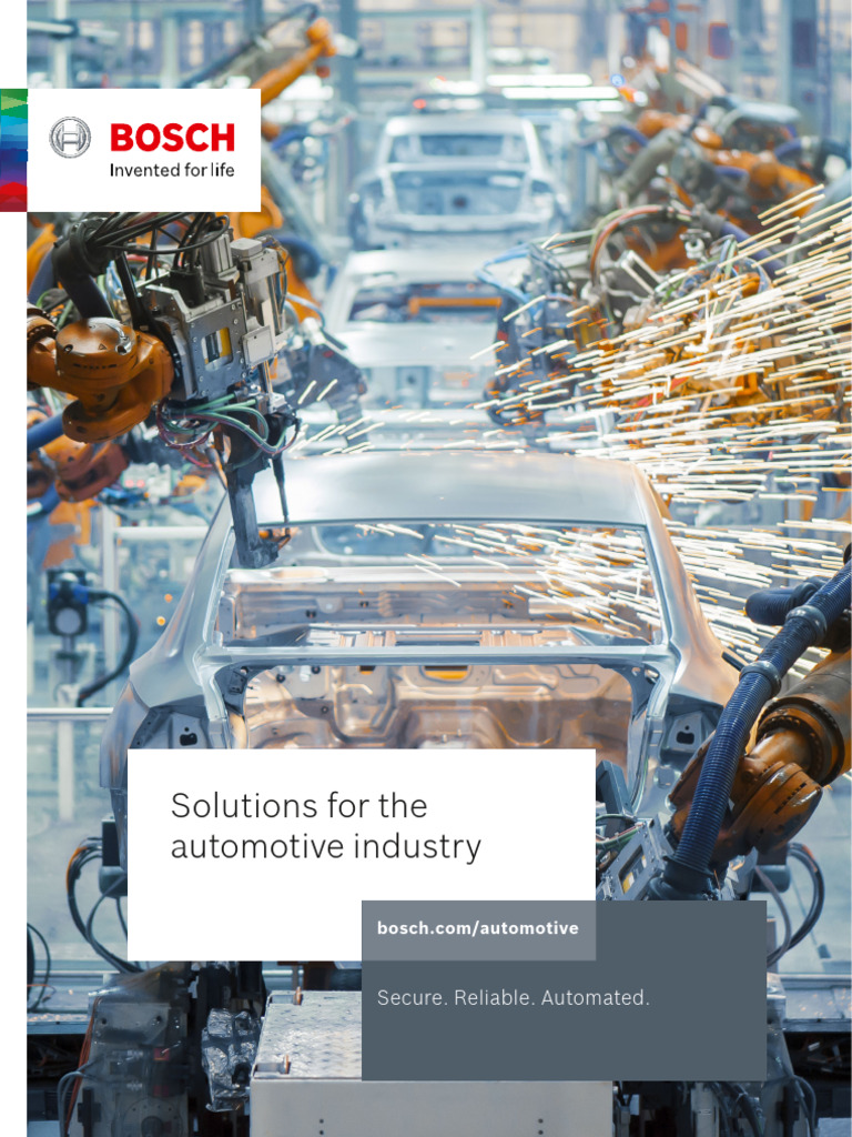 Cs Bosch Automotive Industry Brochure en Web | PDF