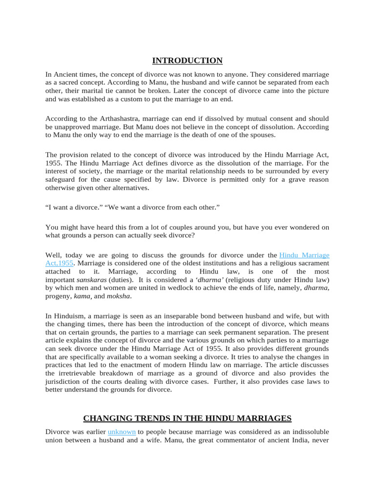 Divorce PDF | PDF