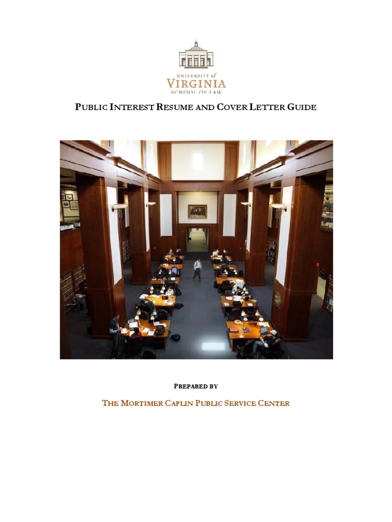 PSC Resume and Cover Letter Guide | PDF | Résumé | University Of Virginia