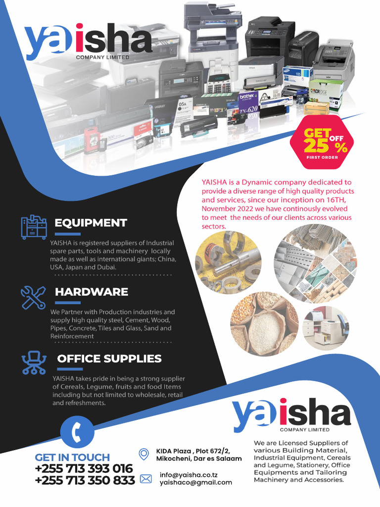 YAISHA Company Flyer | PDF