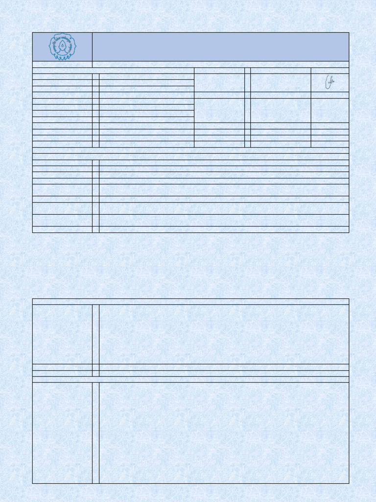 RPS Ilmu Alamiah Dasar | PDF