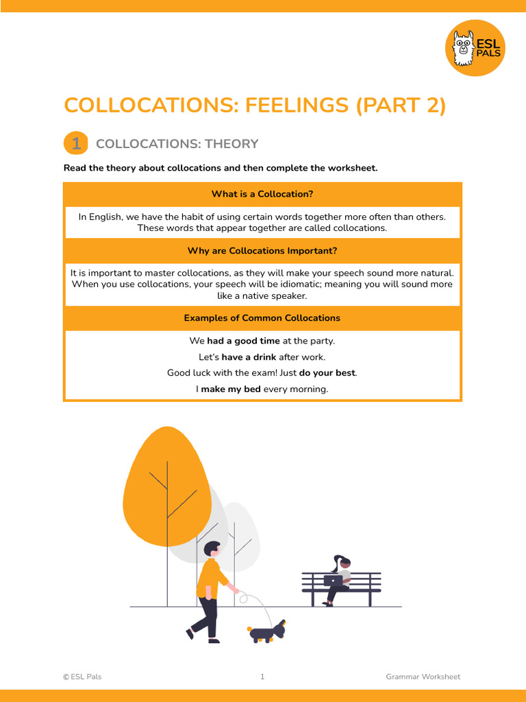 (SV - B2-C1) Collocations - Feelings Part 2 | PDF
