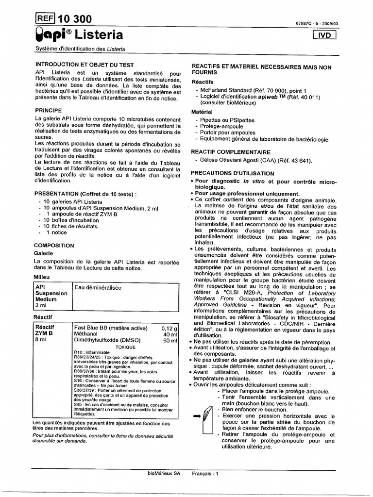 Api Listeria | PDF