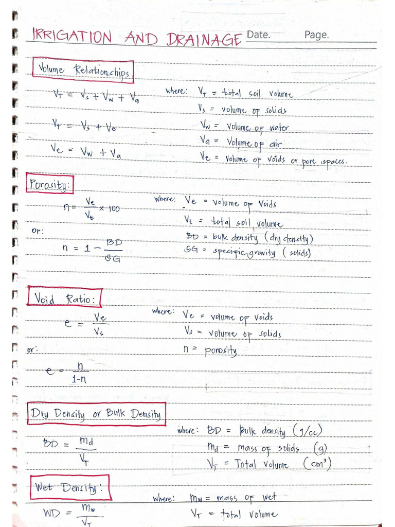 Part 2 (Area 2) Formulas With Sample Problems | PDF