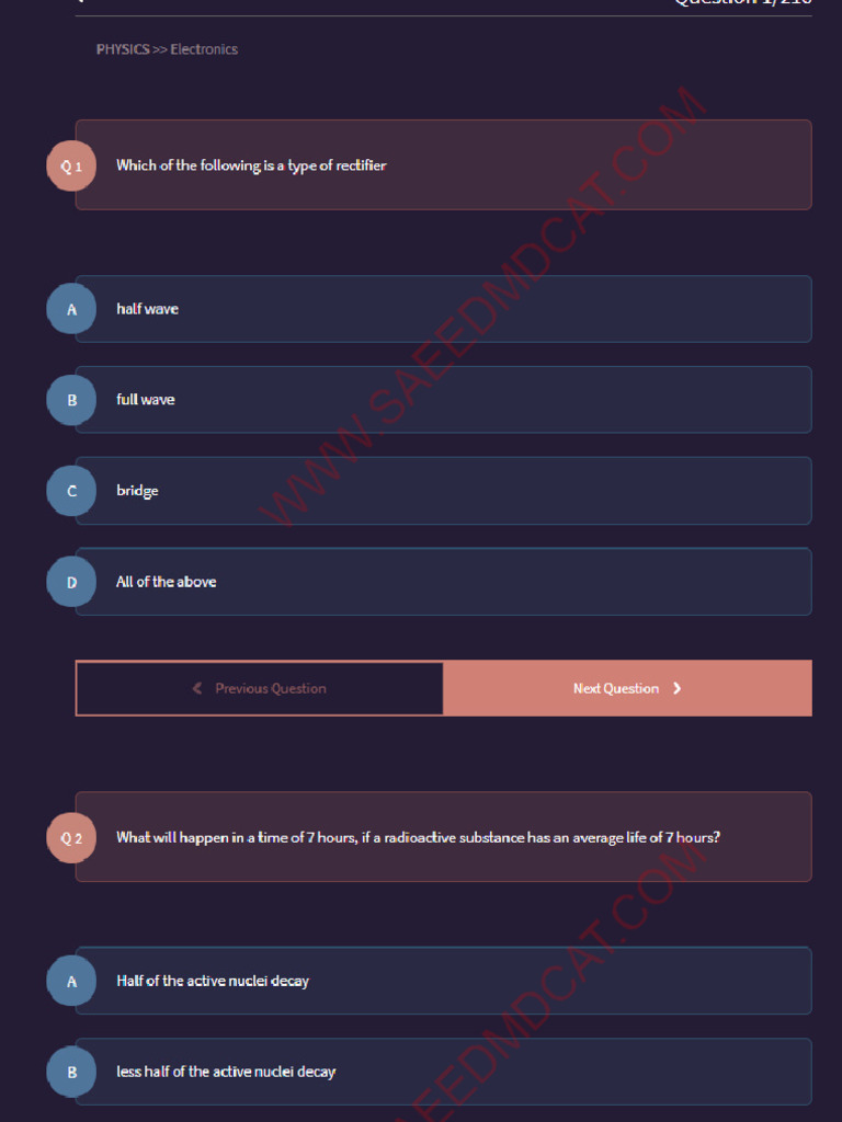 PMC Test 4 | PDF