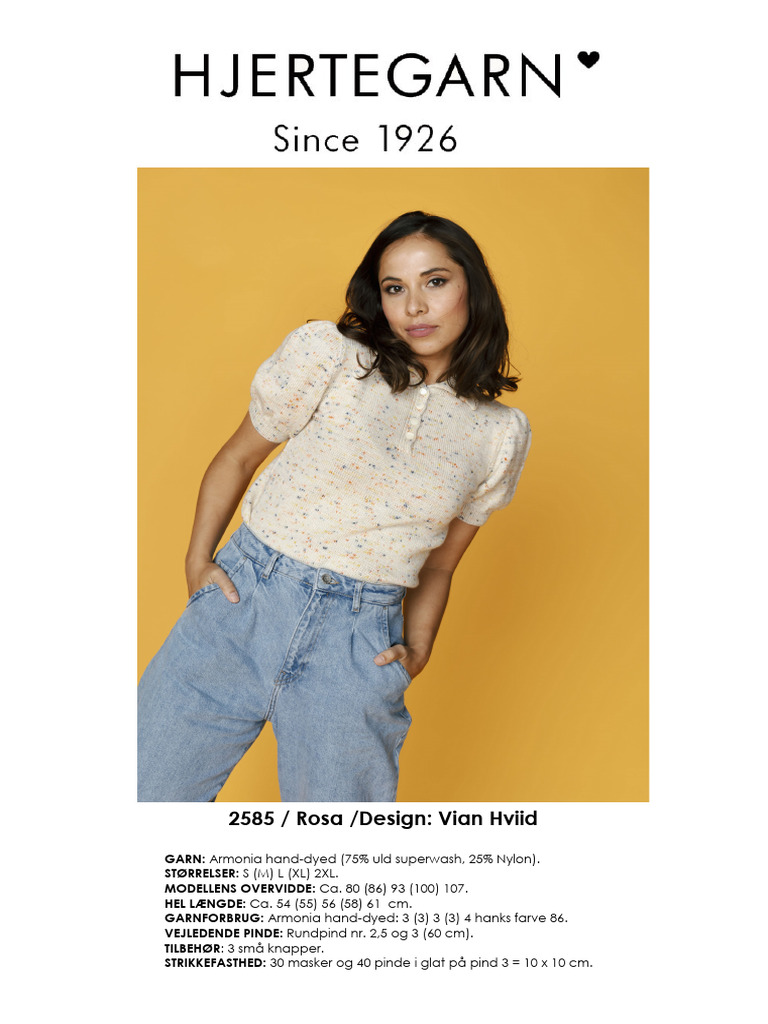 2585 / Rosa /design: Vian Hviid | PDF