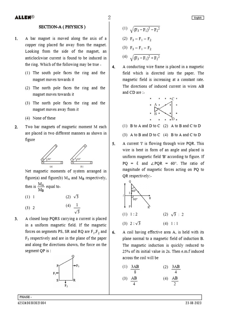 PHYSICS-5 | PDF