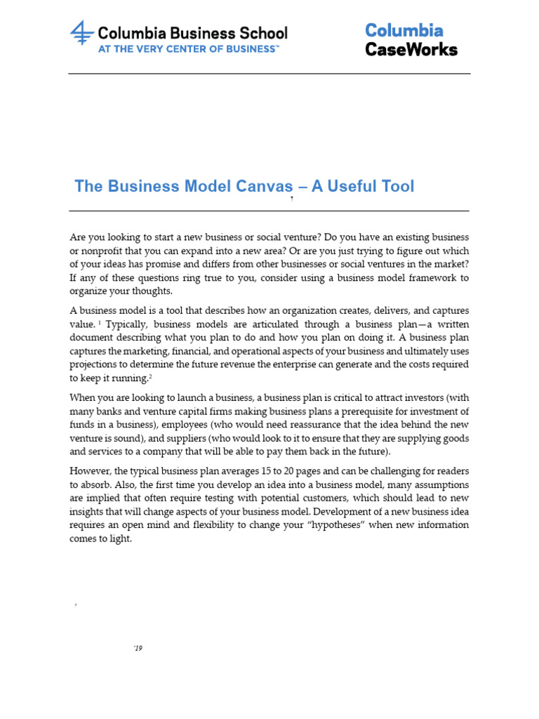 Case-BMC A Useful Tool | PDF