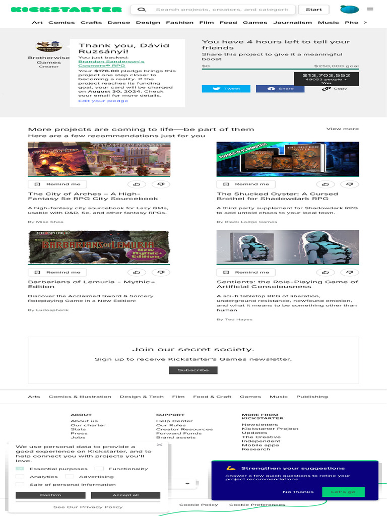 Kickstarter | PDF