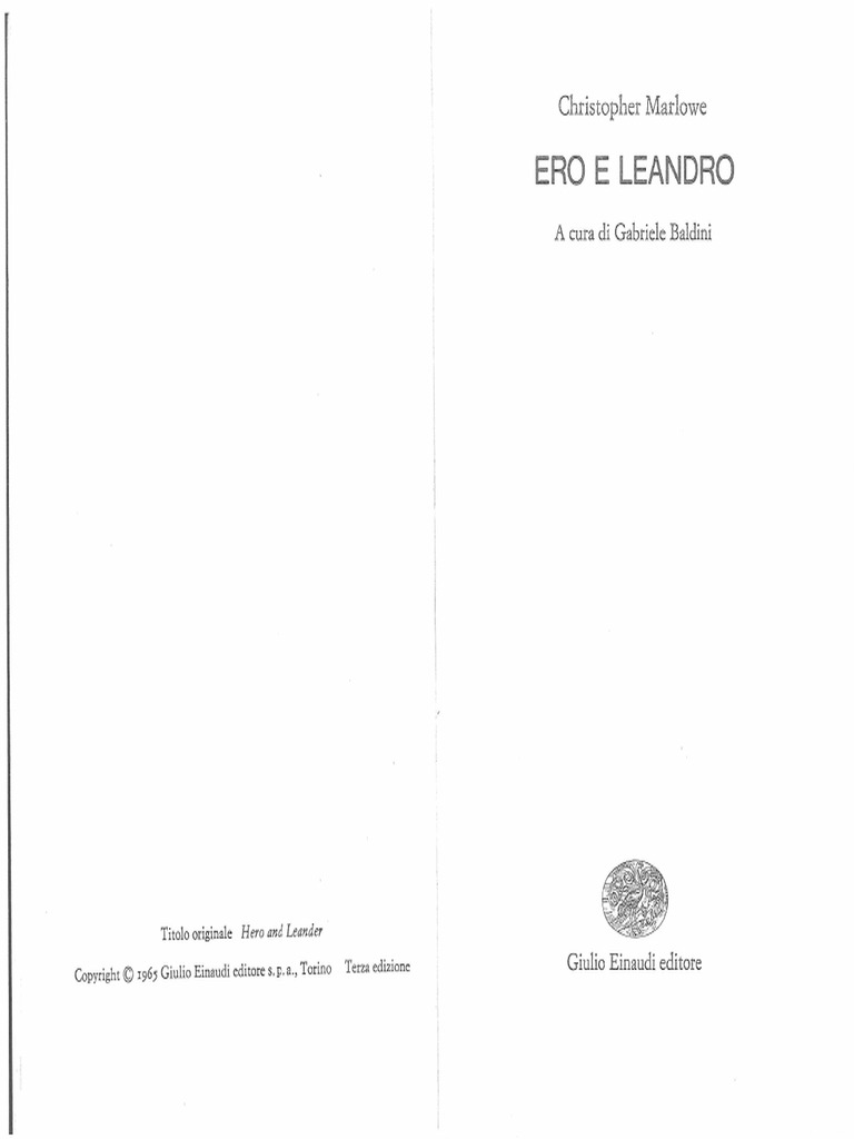 Ero e Leandro. | PDF