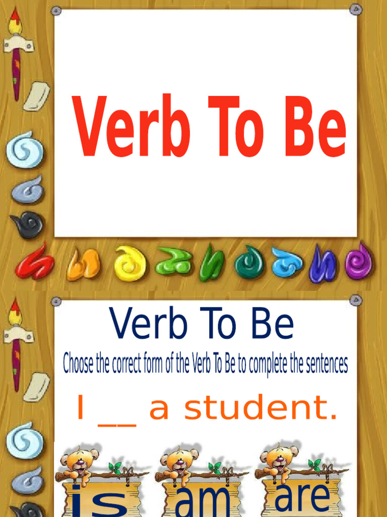 Verb To Be | PDF