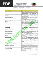 Neurological Terminology Glossary | PDF | Myelin | Central Nervous System