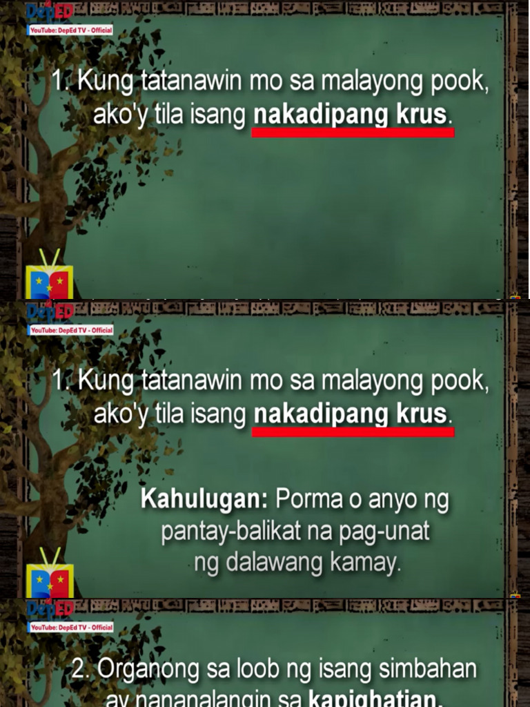 Elemento NG Tula Lecture | PDF