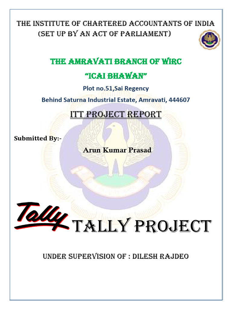 Tally Project Assisgment | PDF