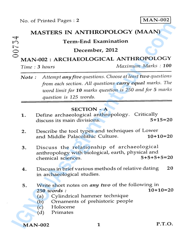 Mesolithic Tools in India | PDF | Archaeology | Paleolithic