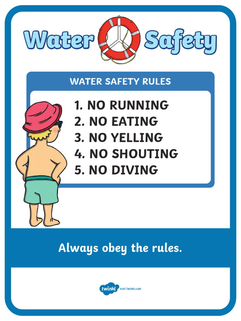 Us T M 492 Water Safety Posters - Ver - 2 | PDF