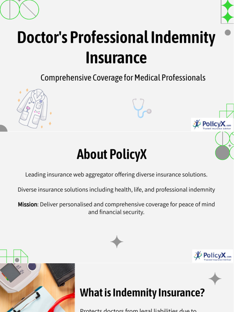 Doctor's Professional Indemnity Insurance: Comprehensive Coverage For ...