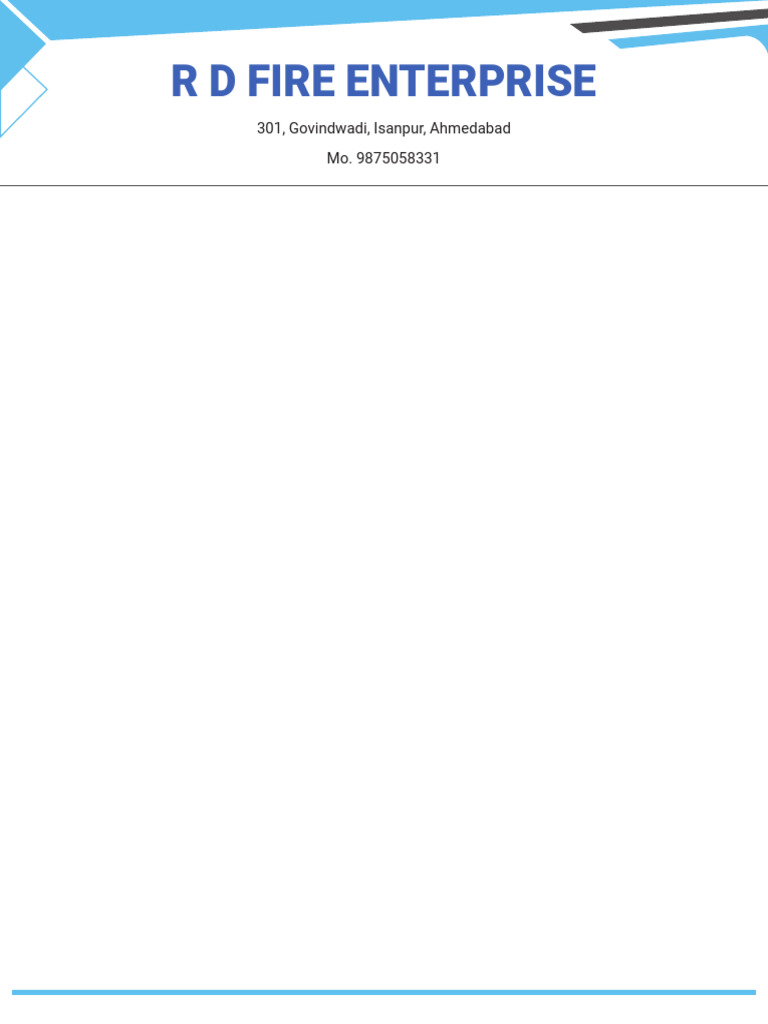 RD Fire Letterhead | PDF