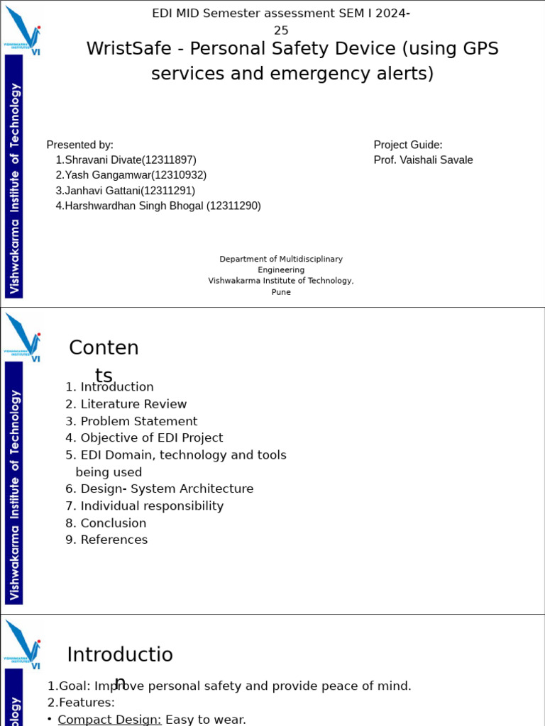 EDI MID Semester Assessment SEM I 2024-25 | PDF