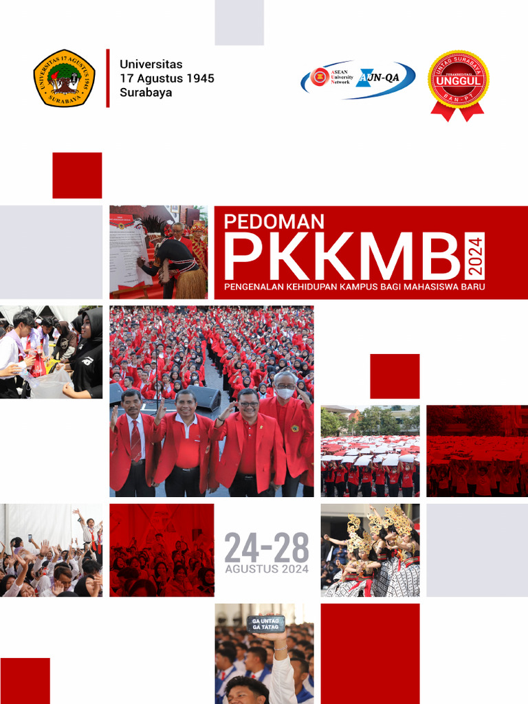 Buku Pedoman PKKMB 2024 Untag Sby | PDF