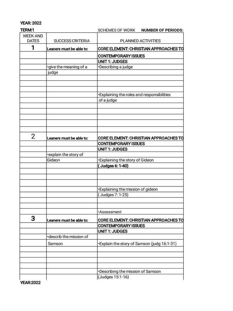STD 7 Scheme Booklet T 1 | PDF