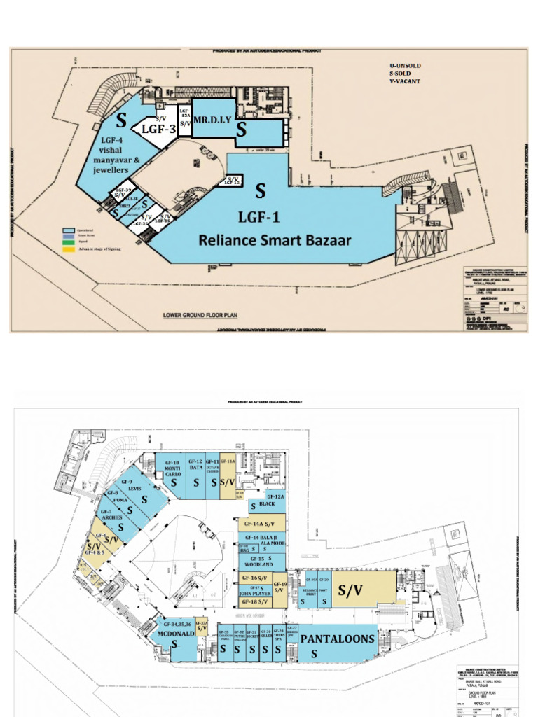 Omaxe Mall Layout | PDF