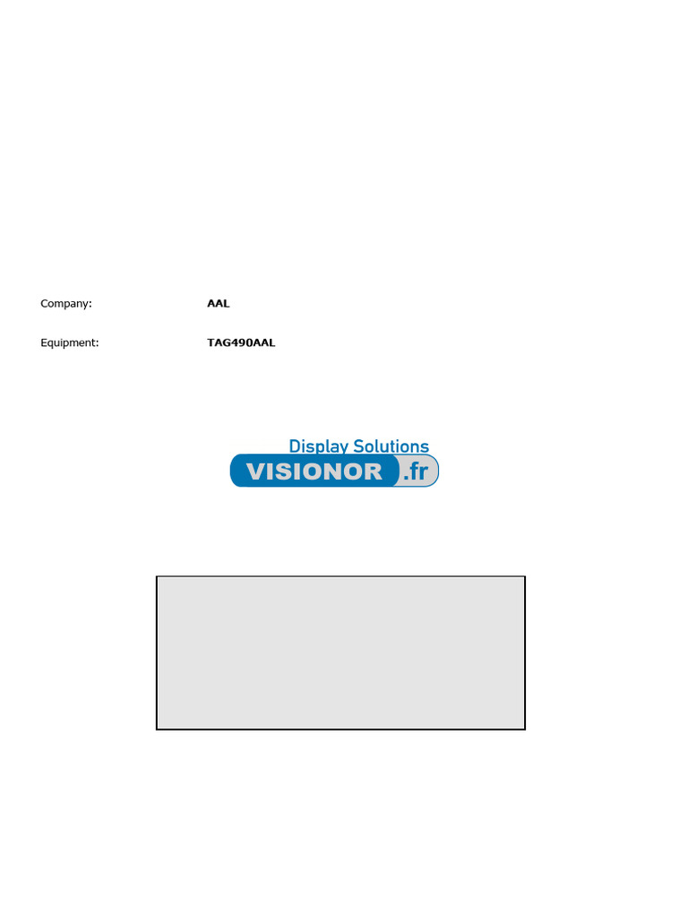 TFT REMOTE CONTROL PROTOCOL | PDF