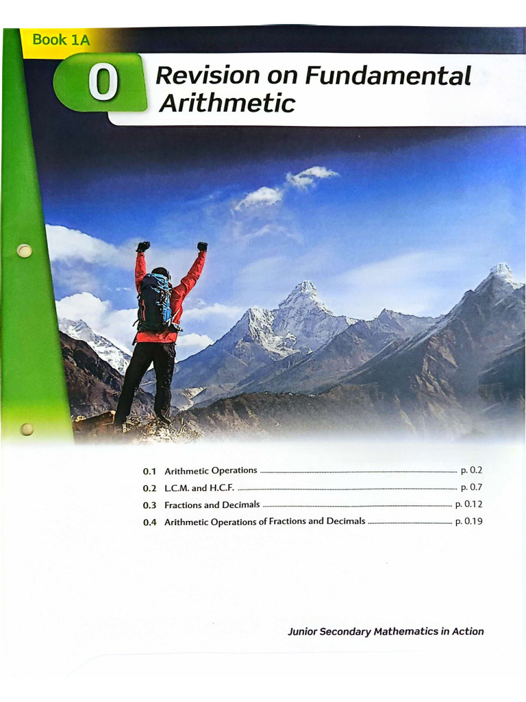 F1 1A Maths Ch.0 | PDF