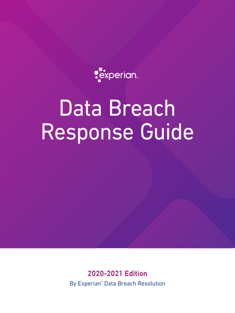Experian-20-21-Data Breach Response Guide DBR - Guide - D4 | PDF