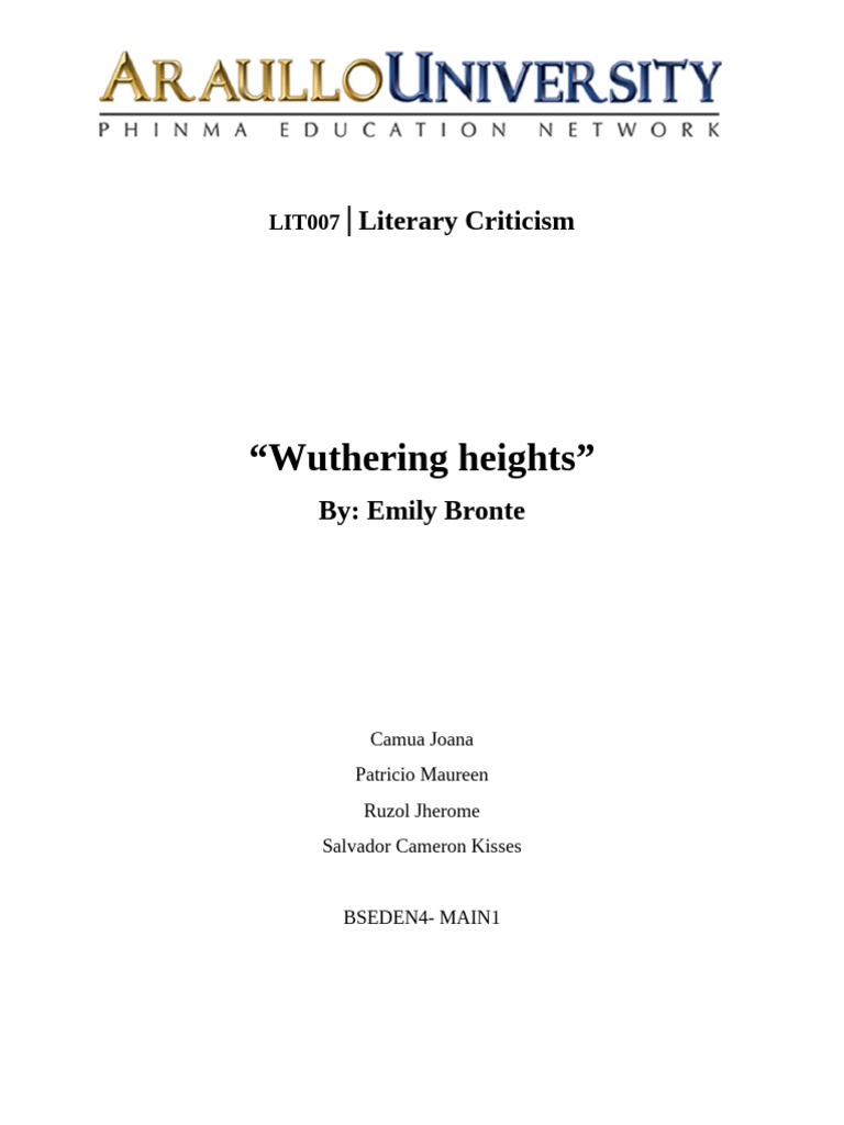 Wuthering Heights | PDF