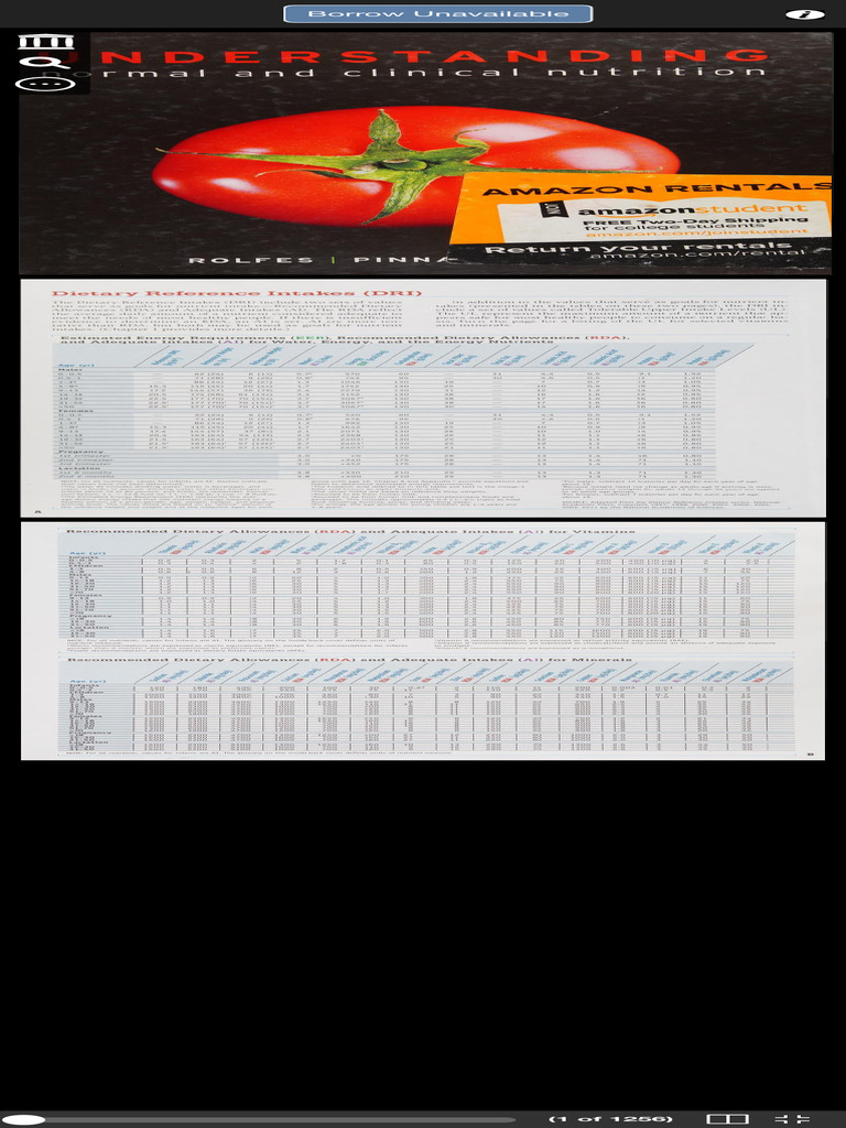 Understanding Normal and Clinical Nutrition Rolfes, Sharon Rady Free Download, Borrow, And ...