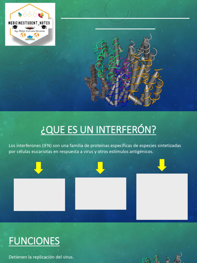 3 Mecanismos de Acción de Los Interferones | PDF