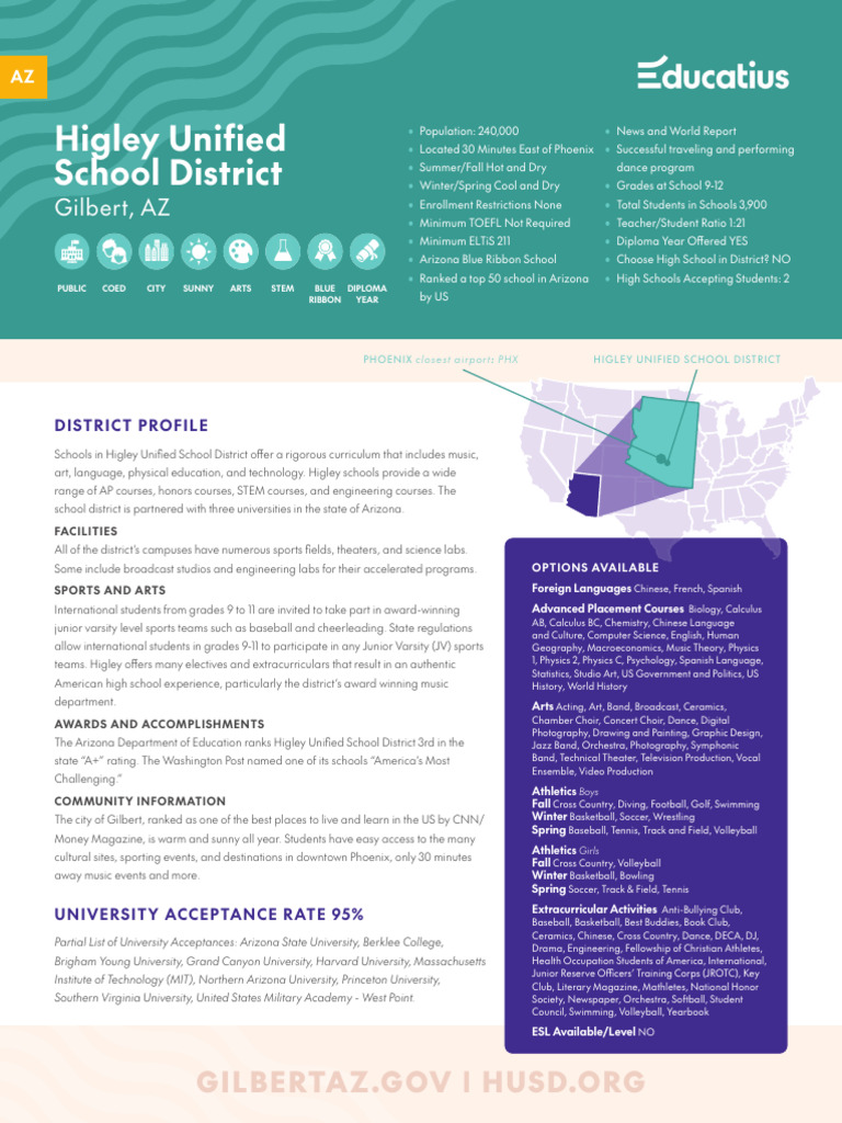 Higley - Arizona | PDF