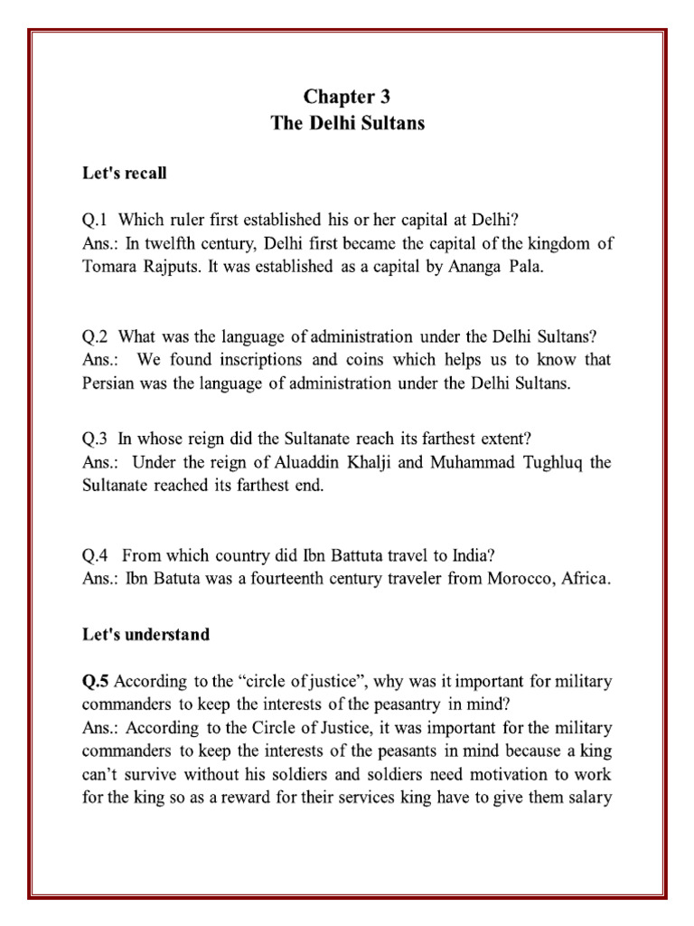 Class 7 Tanmoy Social Studies Notes | PDF