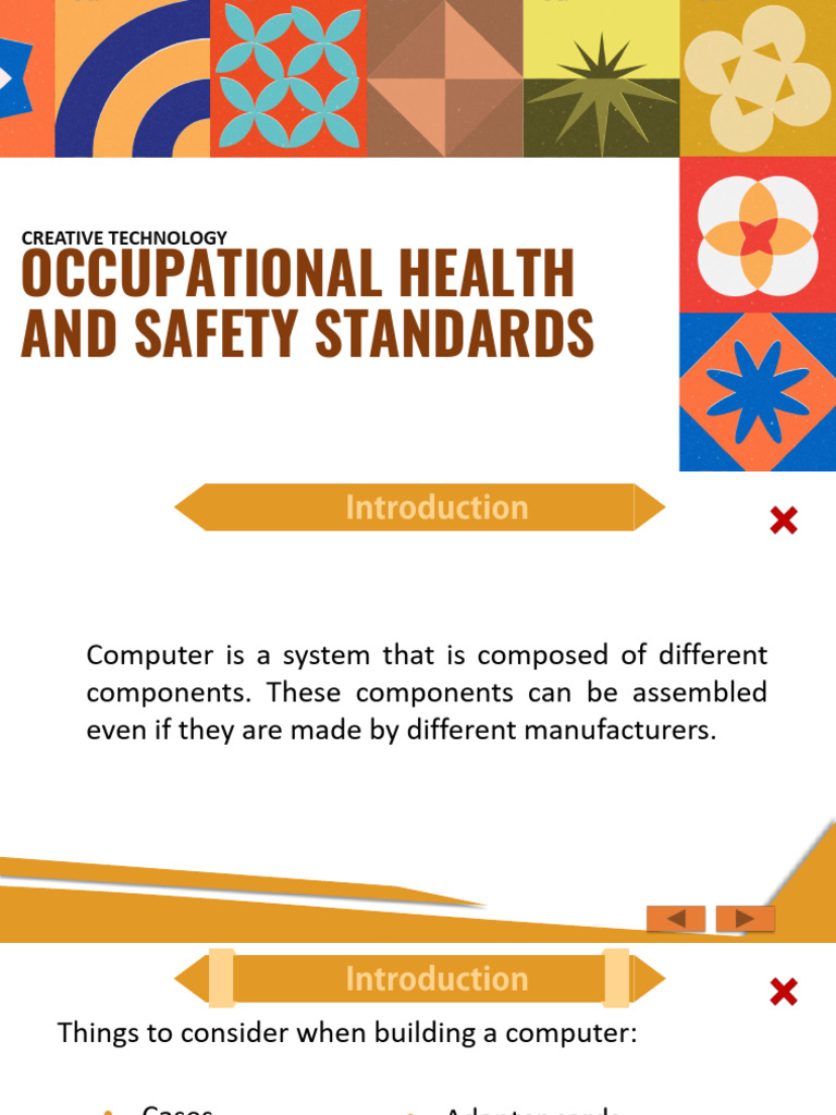 CTECH - Lesson 4 (Occupational and Safety Standards) | PDF