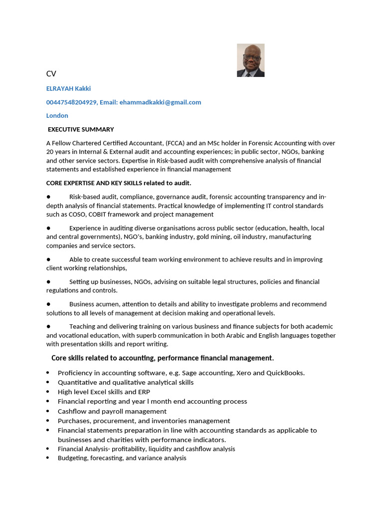 Detailed CV 2023-24 | PDF