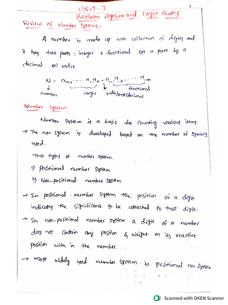 De UNIT-1 Handwritten Notes | PDF