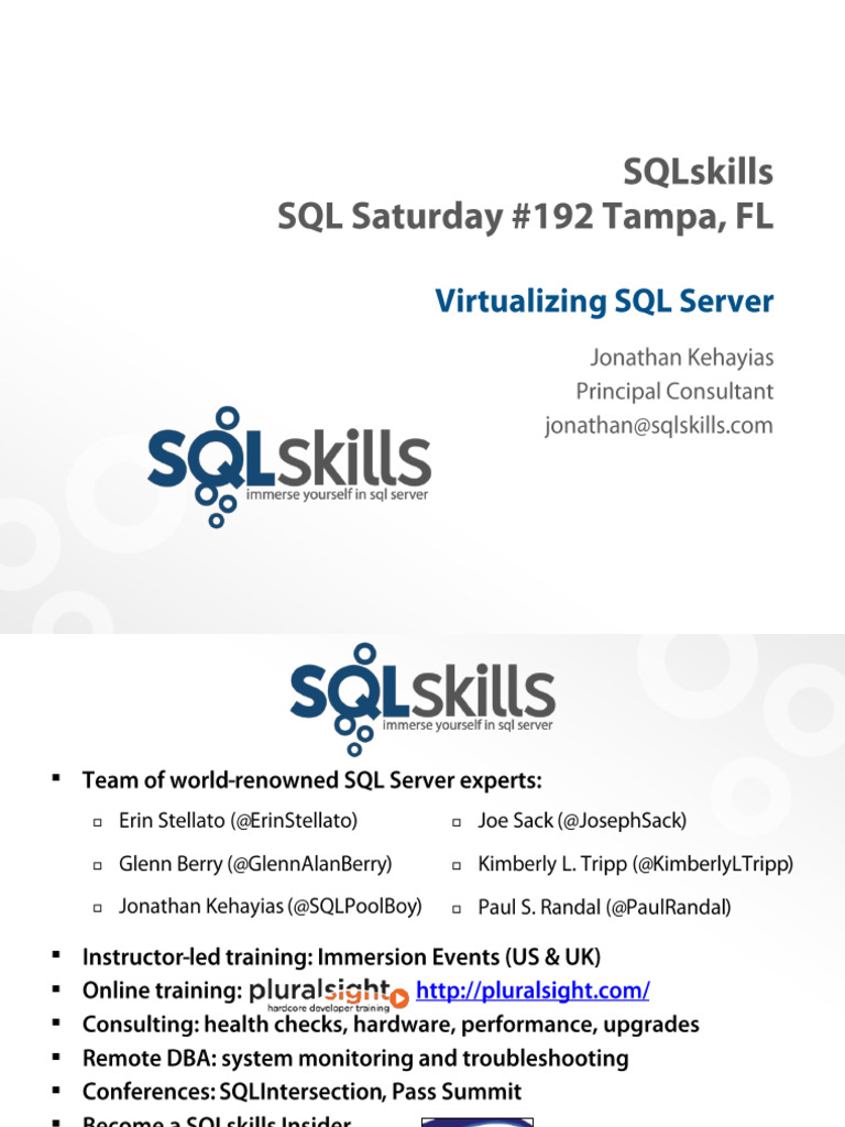 Virtualizing SQL Server | PDF