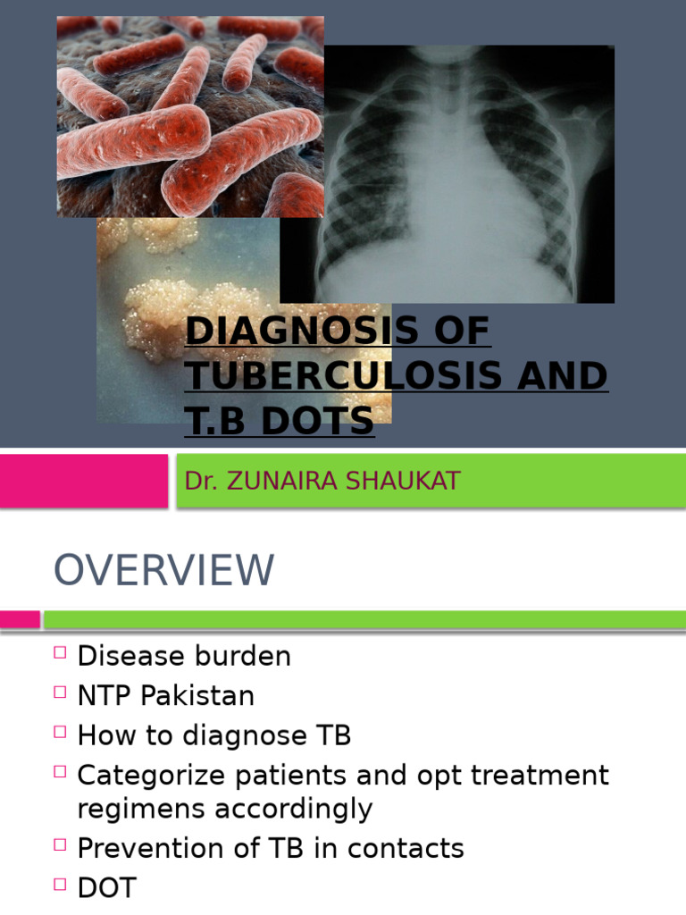 DIAGNOSIS OF TUBERCULOSIS PPT | PDF
