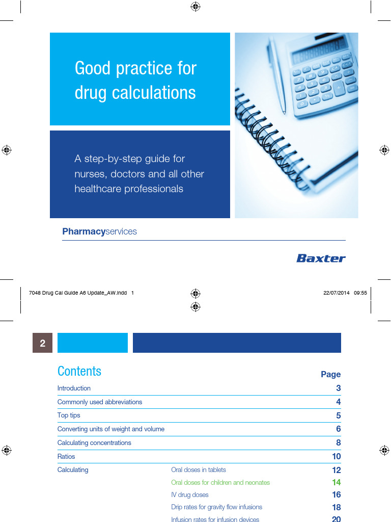 Drug Calculation Guide | PDF