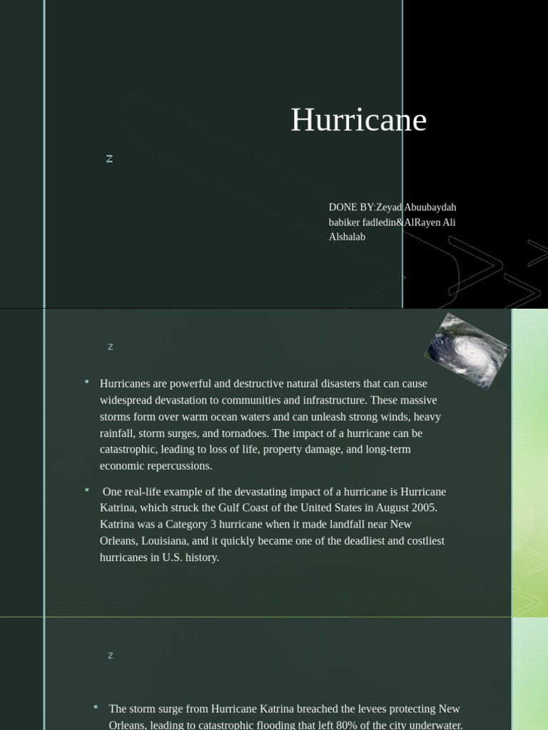 Hurricane | PDF