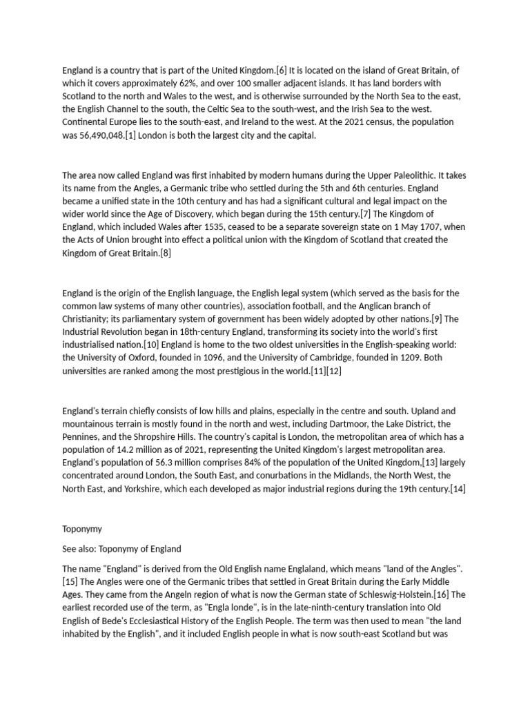 England | PDF