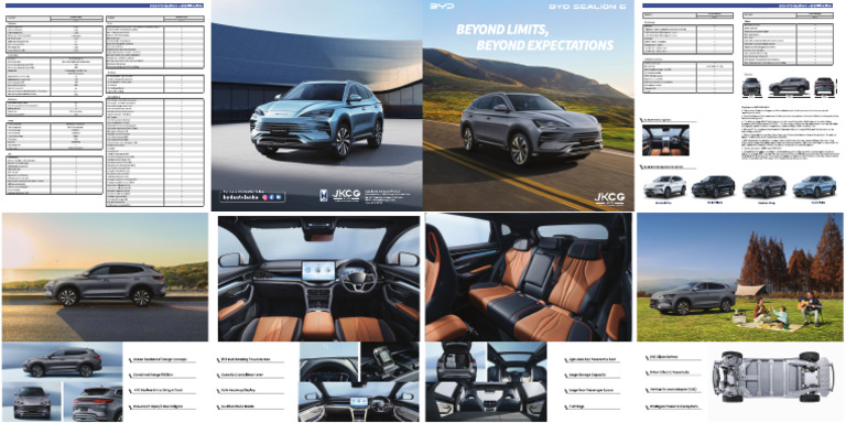 Sealion 6 4page BYD Brochure | PDF