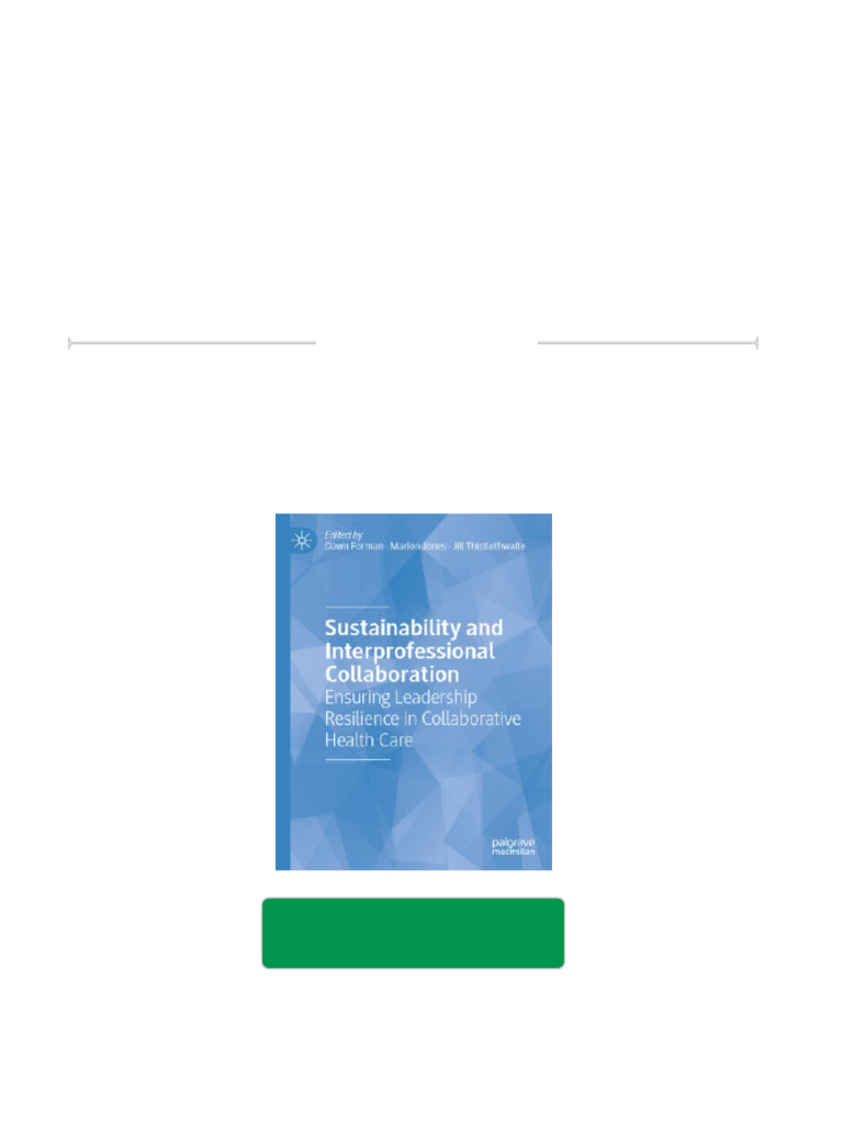 Where can buy Sustainability and Interprofessional Collaboration ... Where can buy Sustainability and Interprofessional Collaboration ...