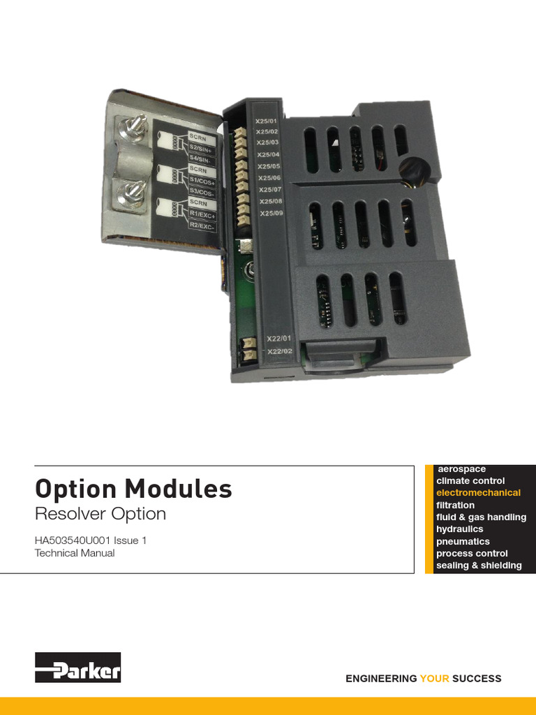 HA503540U001 AC30 Resolver | PDF | Electrical Engineering | Electricity